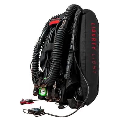 Smallest Rebreather CCR Liberty Light - divesoft.com